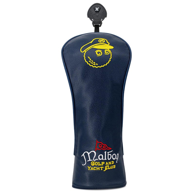 Malbon Golf Club Wood Head Covers Driver WF Hybrid Headcovers Leather ...