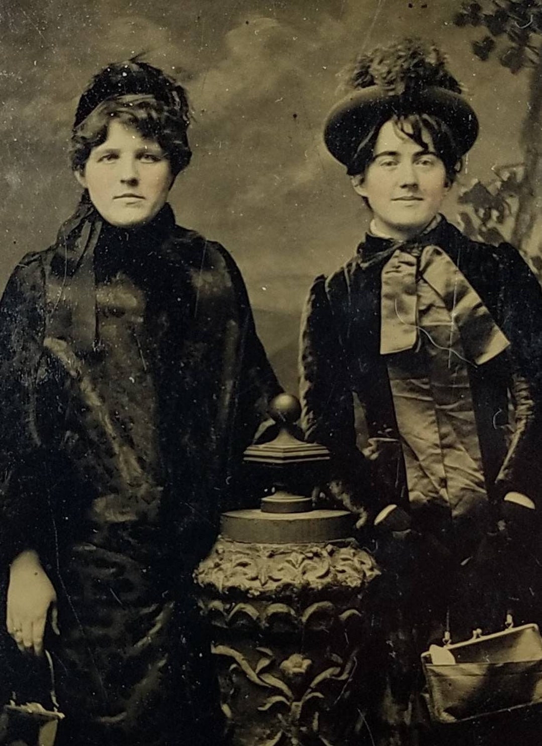 Tintype They Look Like Sisters - Etsy