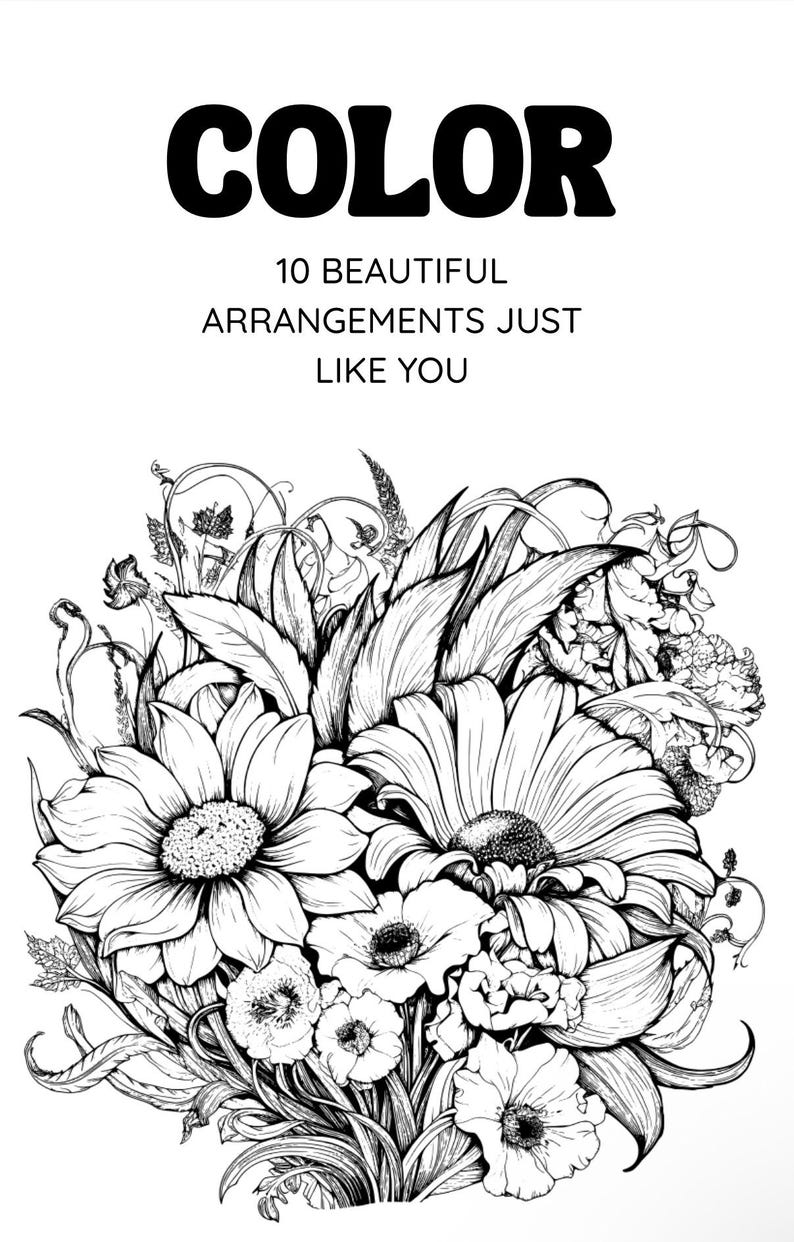Girl, Sit Down and Color! This Coloring Book Will Keep You Busy but at ...