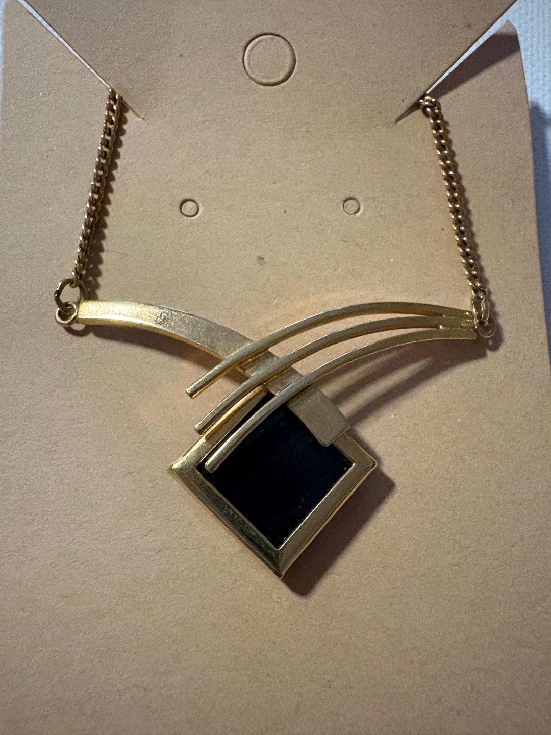 Sarah Conventry “jet Streamer” Mid-century Necklace - Etsy