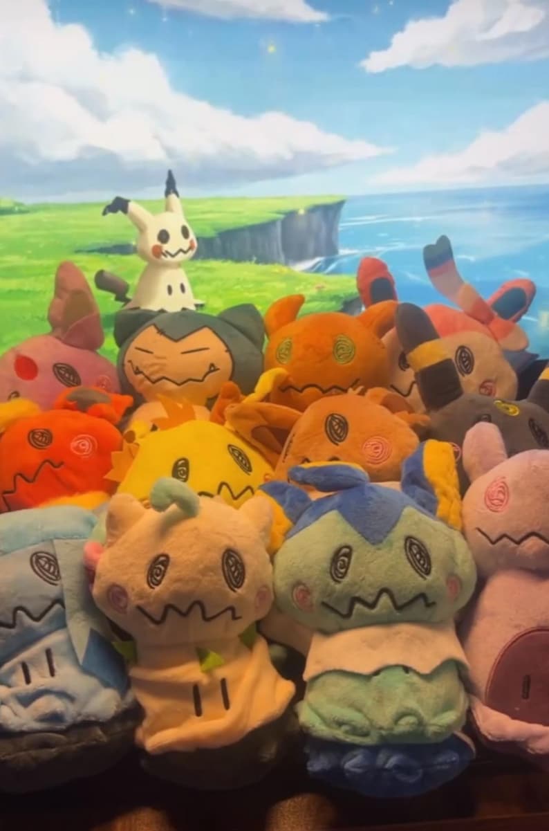 Mimikyu Eeveelutions Fusion Plushie Toy - Etsy