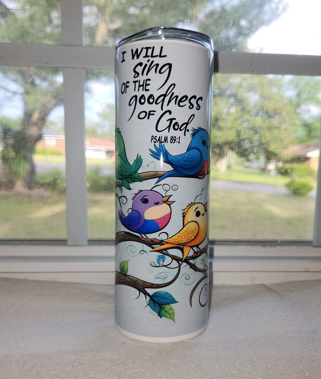 Singing Bird Stainless Steel Tumbler - Etsy