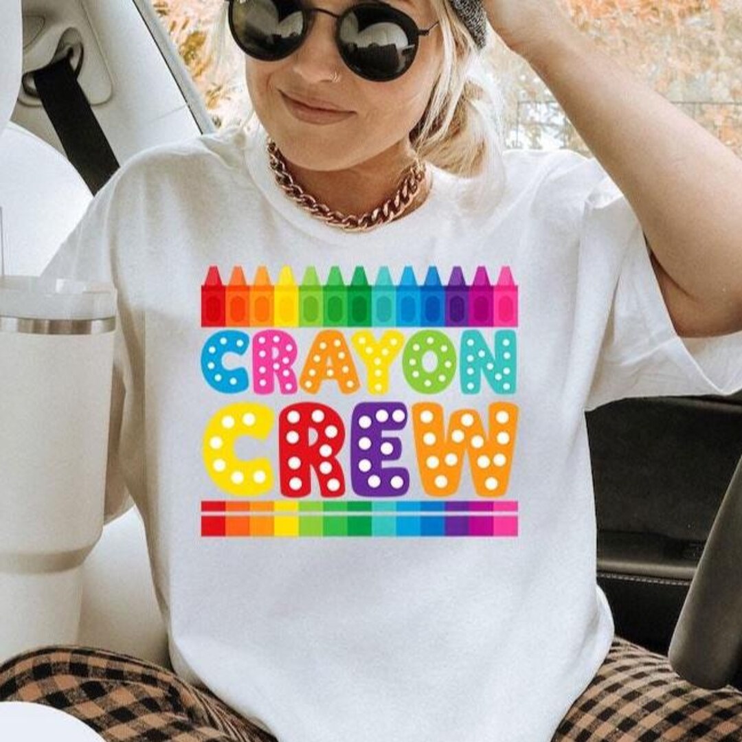 Crayon Crew Coloring Artistic Drawing Color Party Custome PNG Digital ...