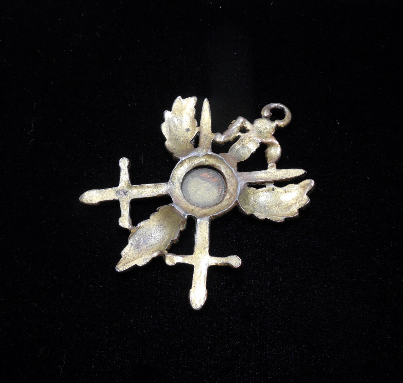 Conquistador Brass Medallion Cross Swords Medallion | Etsy