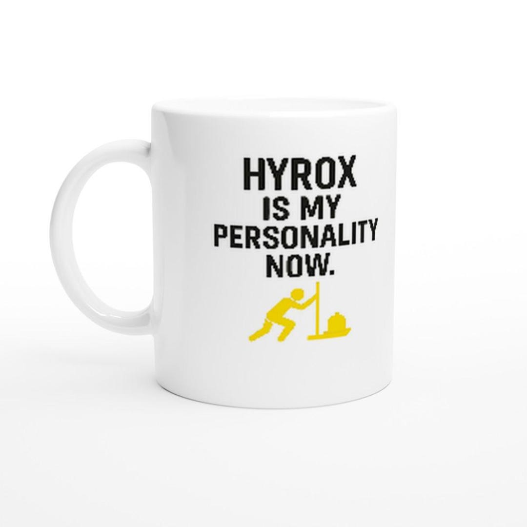 Hyrox-inspired Fitness Mug – Athlete Gift for Training Motivation ...