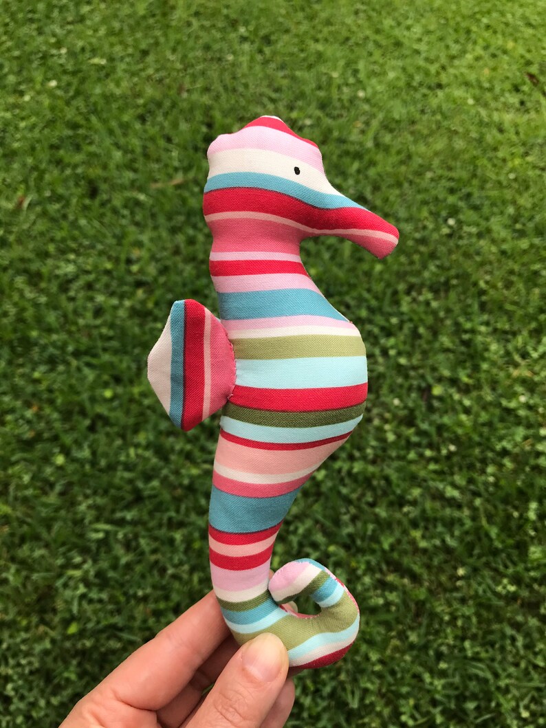 Stuffed Seahorse Starfish Toy Plushie Softie Nautical Aquatic | Etsy