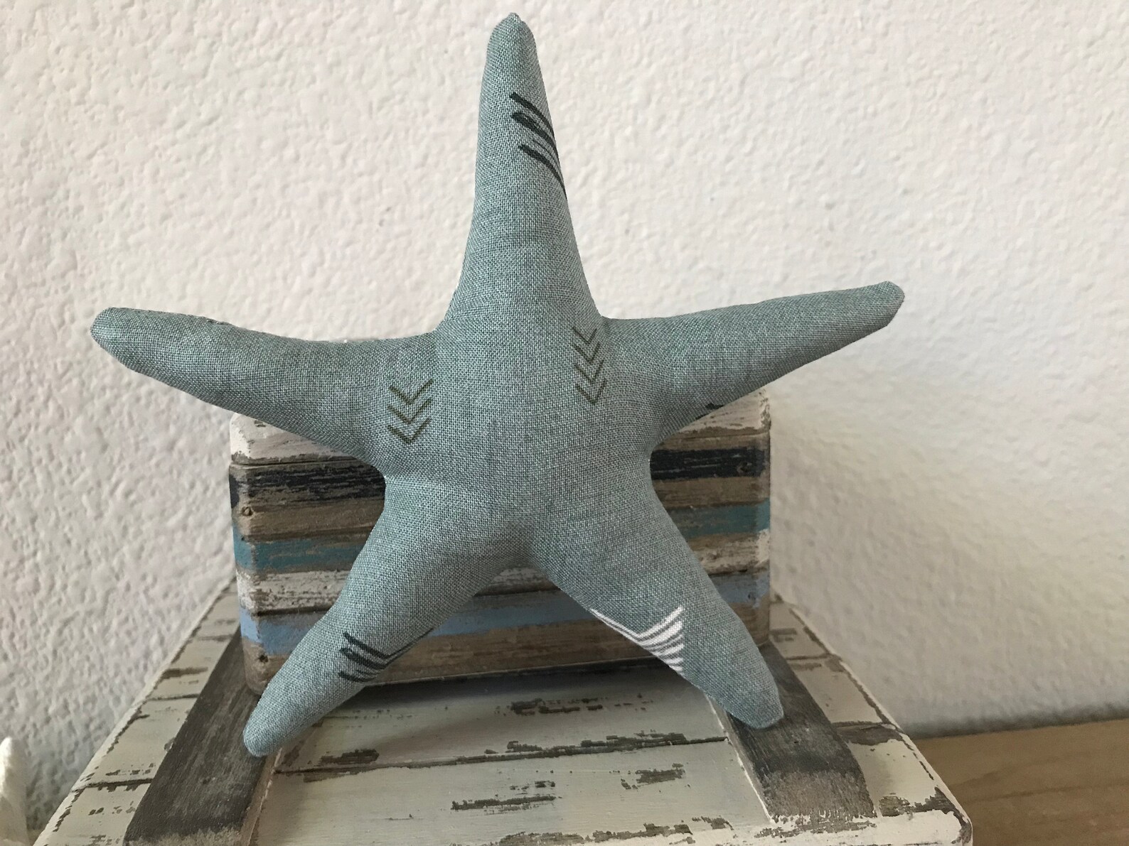 Plush Seahorse Starfish Whale Toy Teal Turquoise Stuffed - Etsy