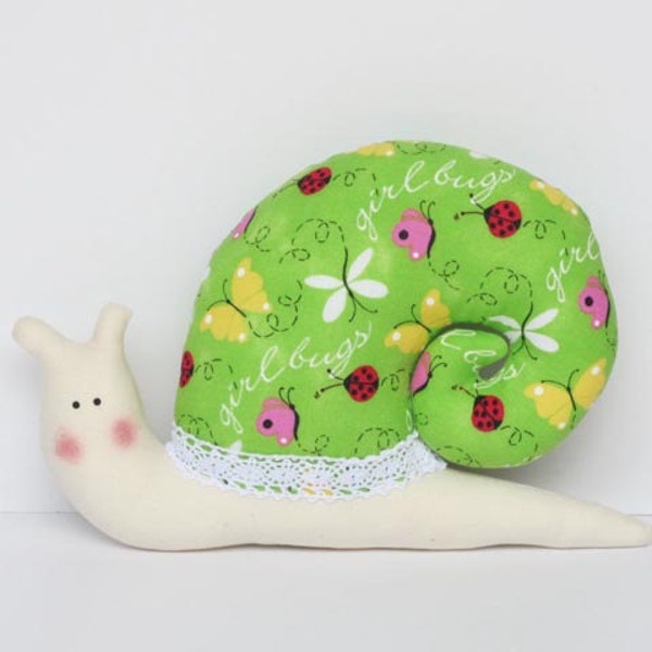 Stuffed Snail - Etsy