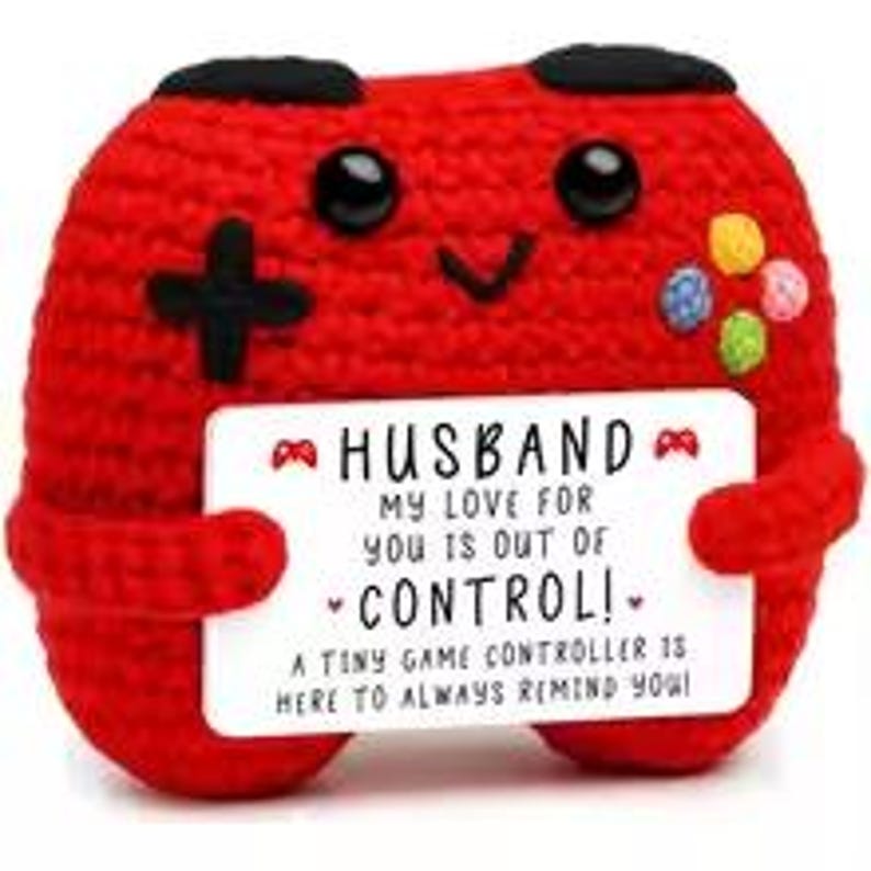 Handmade Crochet Game Controller Plush – Gamer Gift, Desk Decor - Etsy