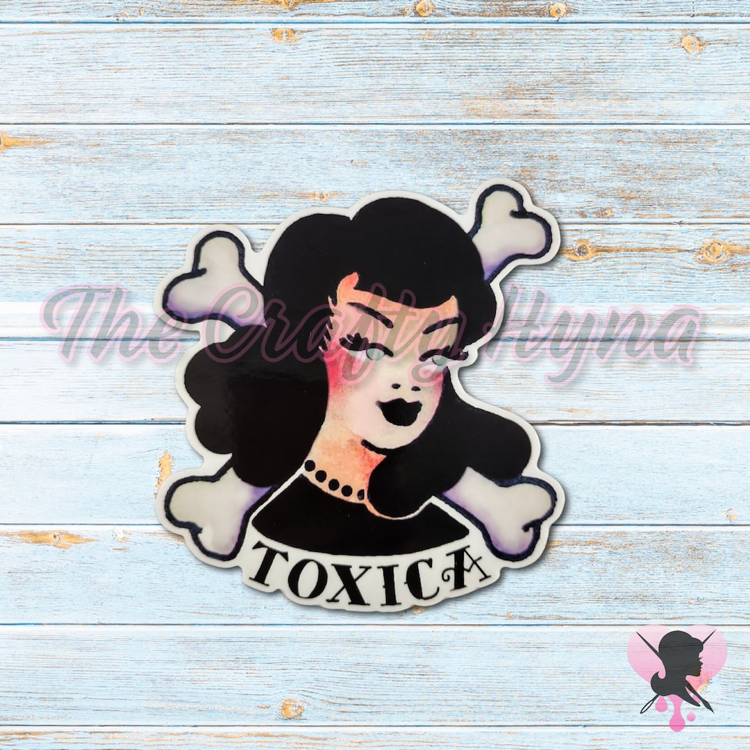 La Toxica Vinyl Sticker - Etsy