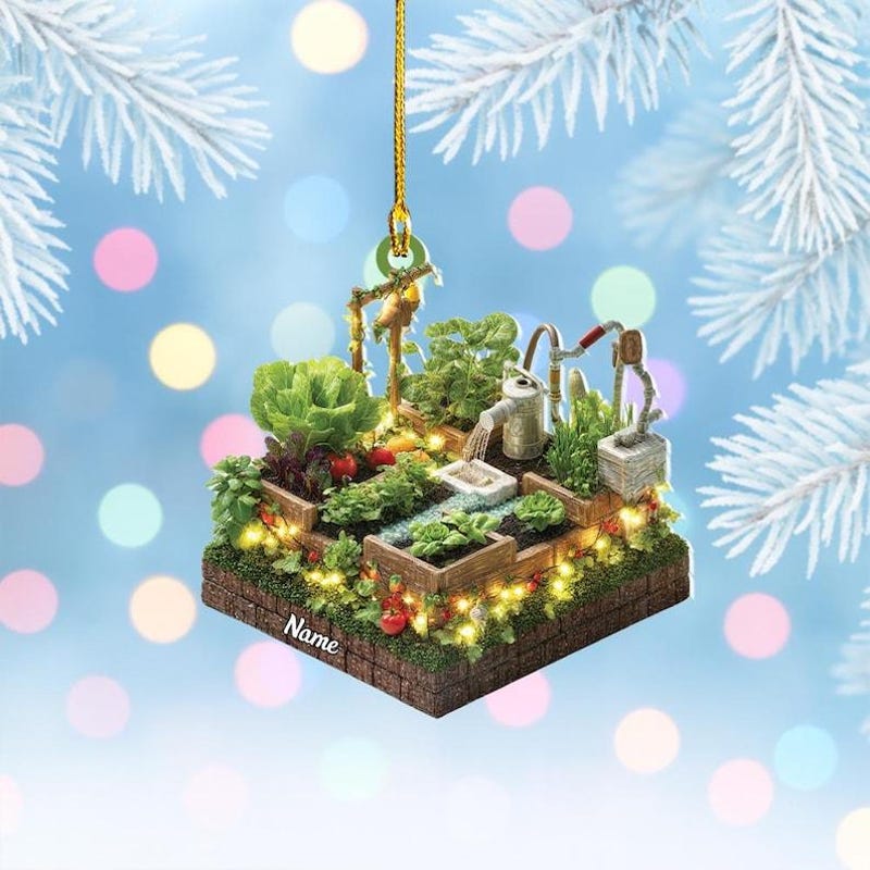 Raised Garden Ornament - Etsy