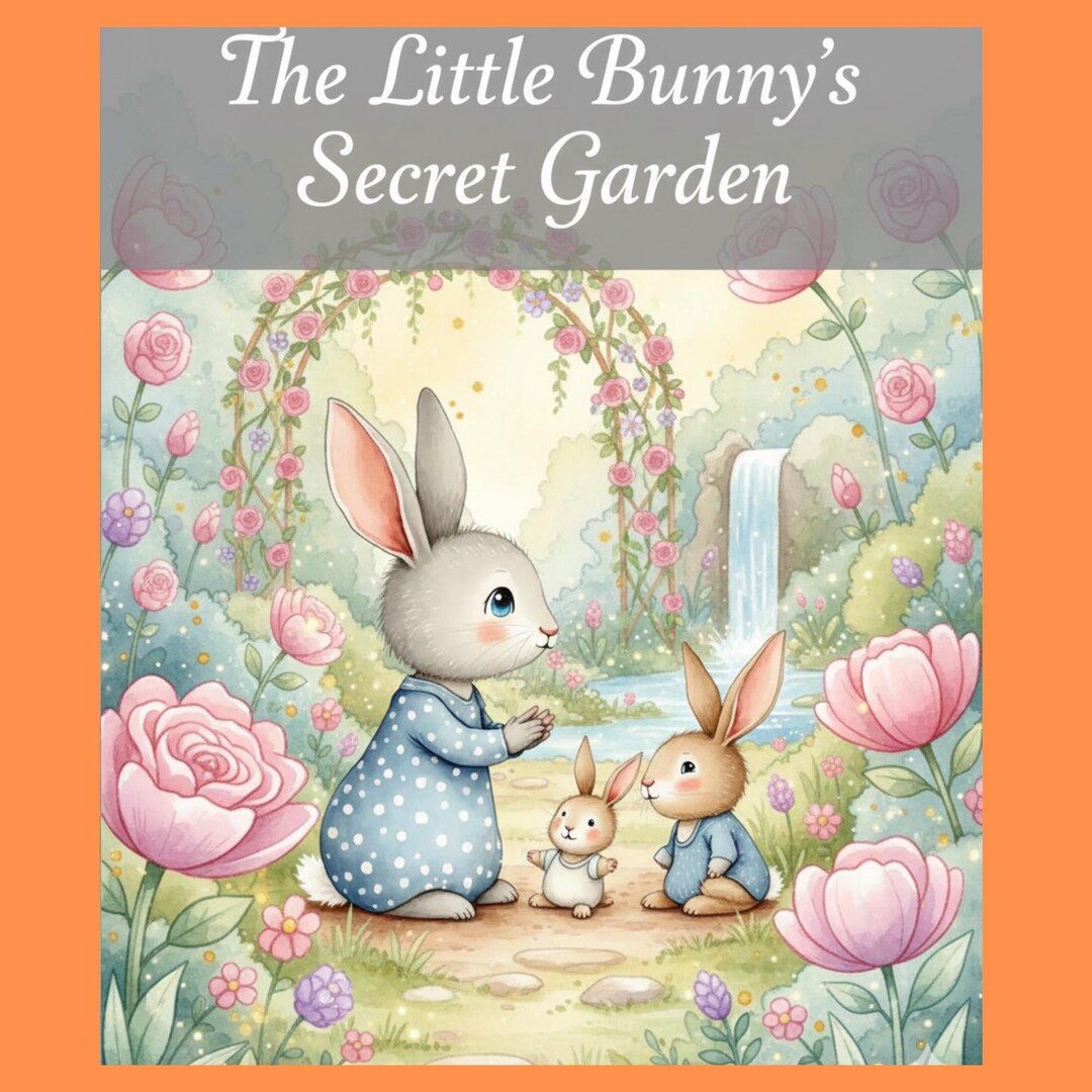 The Little Bunny’s Secret Garden | Mini Story Book for Kids | Animal ...