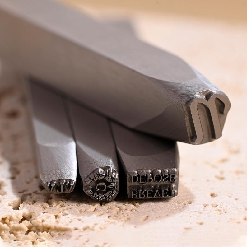 Custom Metal Stamp, Personalized Metal Punch, Carbon Steel Marking ...