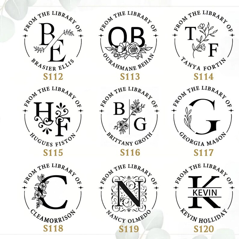 Custom Book Embosser, Personalised Library Embosser Stamp, Graduation ...