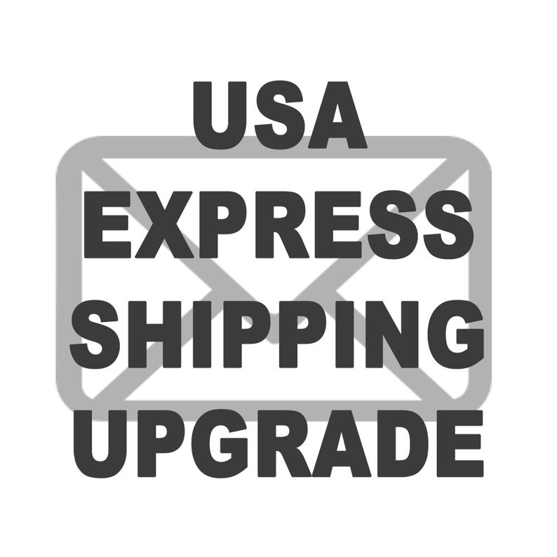 USA Express Shipping Upgrade - Etsy