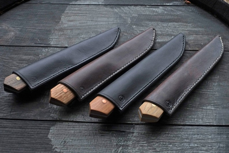 Bushcraft Knife With Custom Wood Handle Hight Carbon Sawmill - Etsy