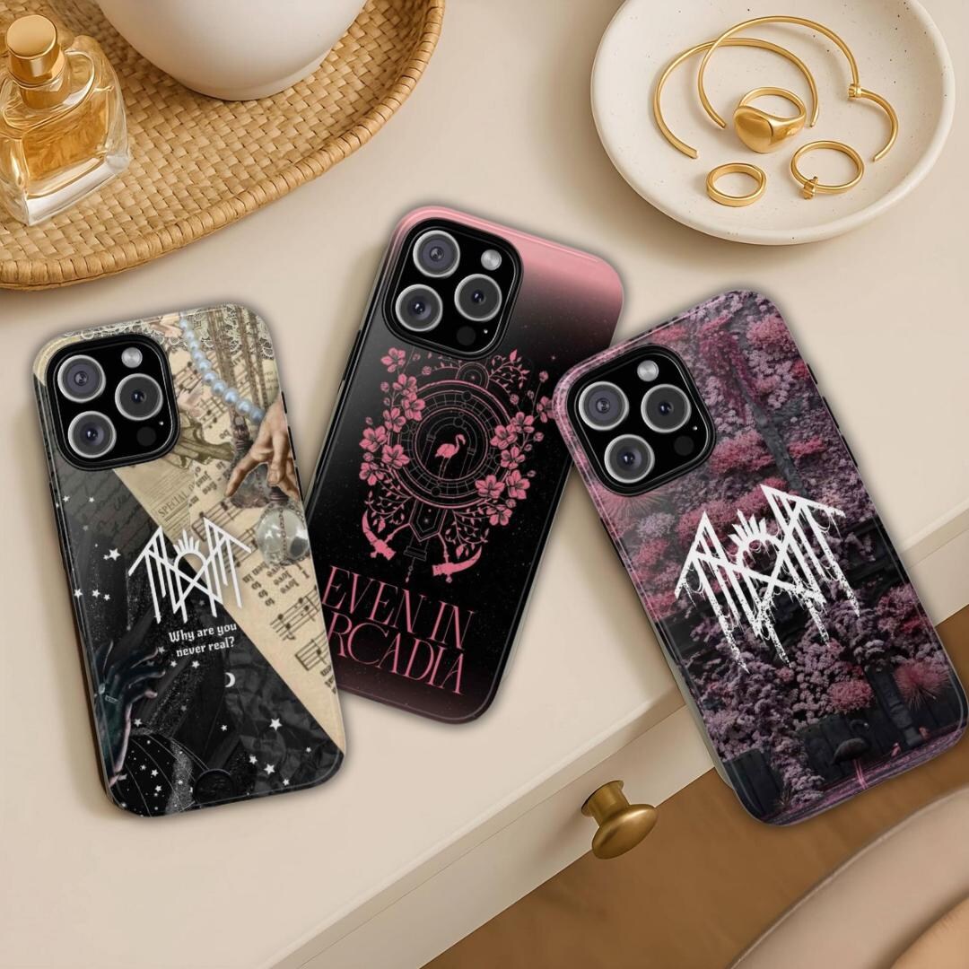Sleep Token Phone Case Dark Aesthetic Gothic Band Design Protective ...