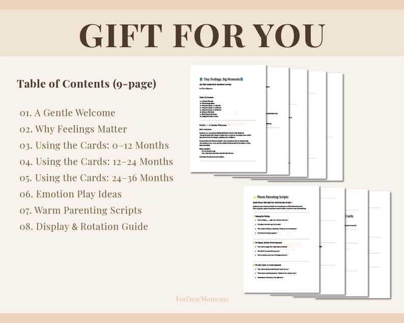 Printable Emotion Flashcards for Kids – 8 Feelings Cards + Bonus ...