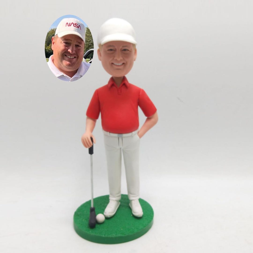 Custom Golf Bobblehead – Personalized Golfer Gift for Dad, Christmas ...