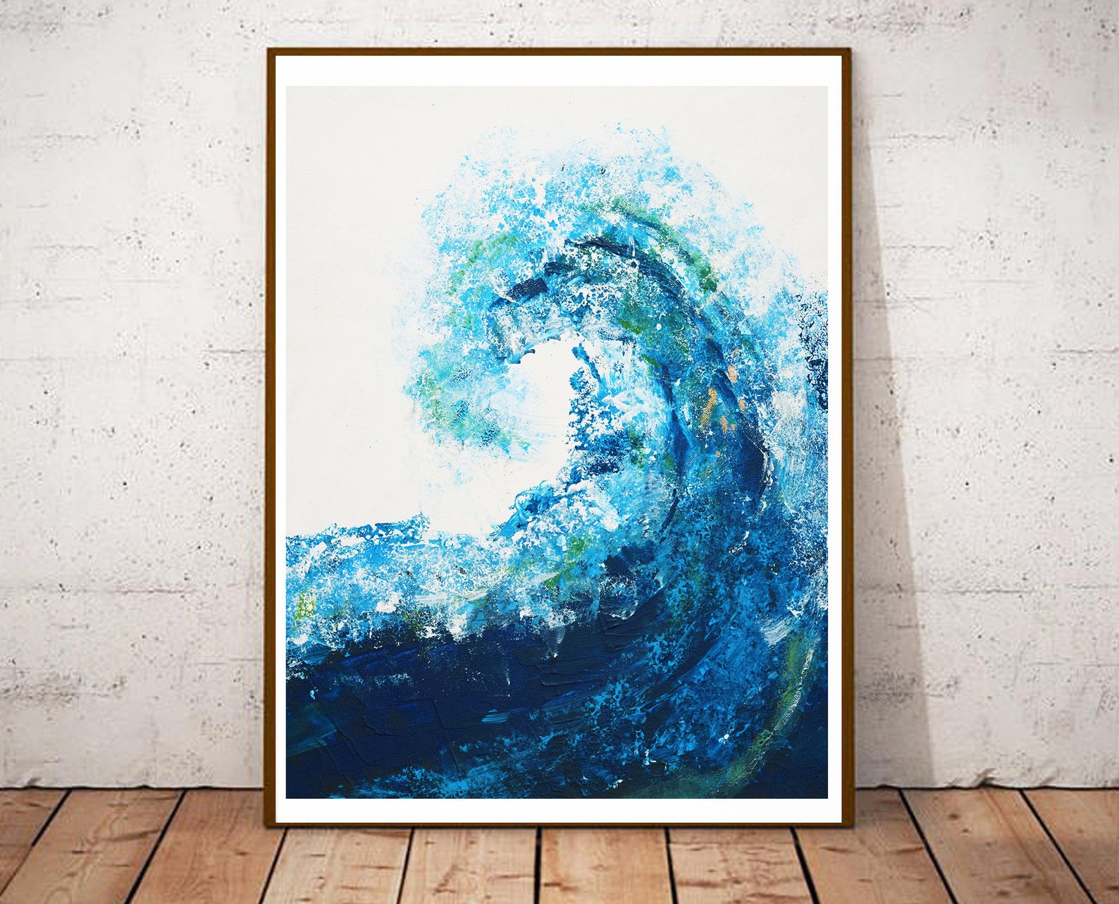 Surfing Wave Ocean Abstract Art Surf Art Ocean Art Original - Etsy