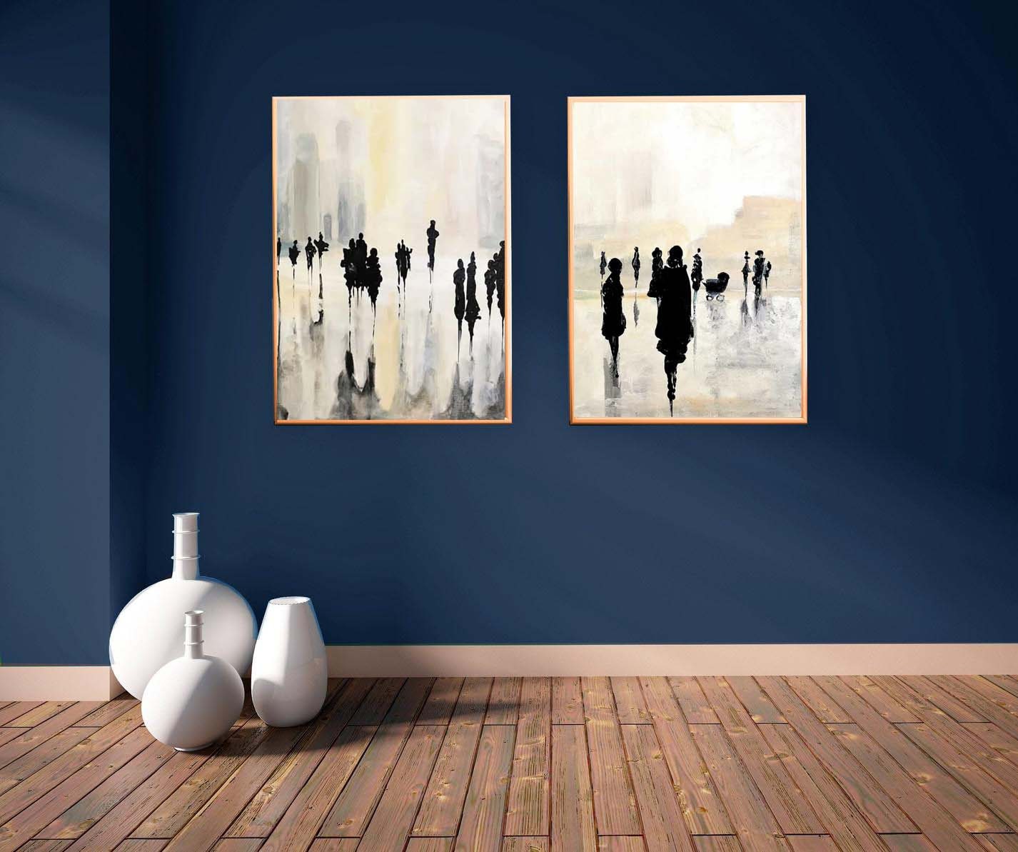 Abstract People Silhouette