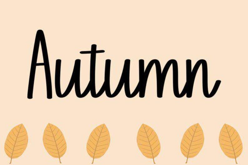 Handmade Font - Script Font, Cursive Font, Cricut Font, Handwritten ...