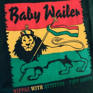Reggae 'baby Wailer' Kids T-shirt. Rasta Roots Style 1-2 Years Toddler ...