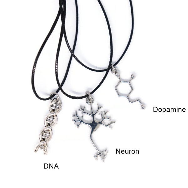 Science Necklace - Etsy