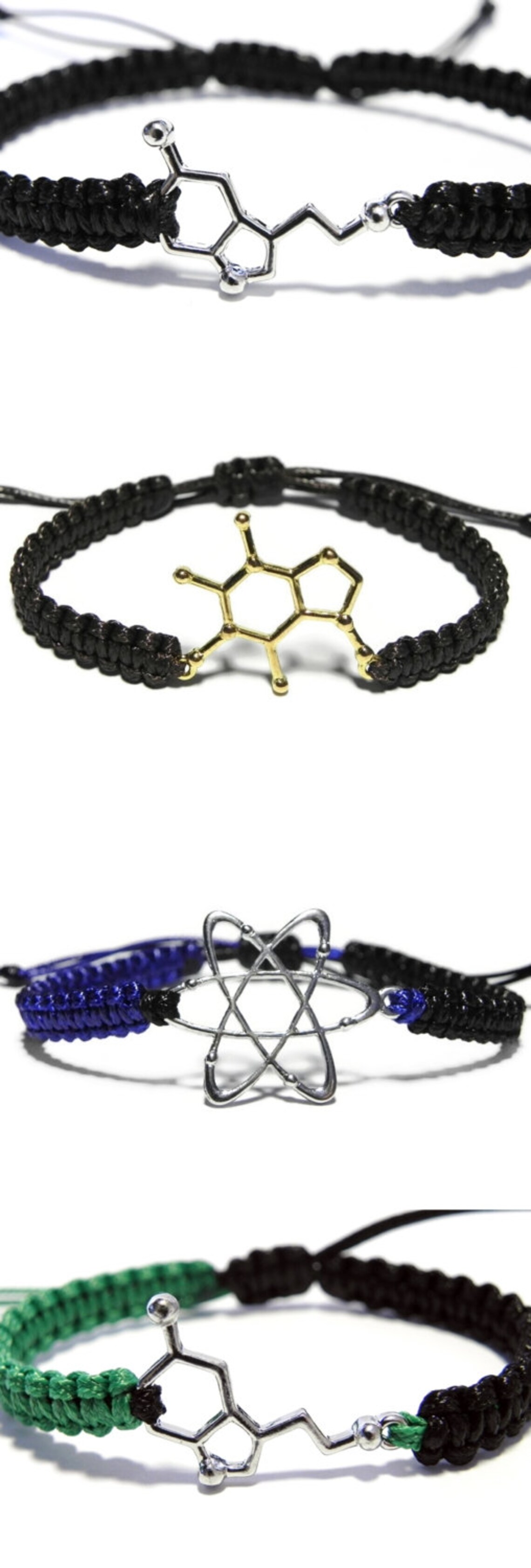 Atom Bracelet Chemistry Jewelry Science Jewelry Big Bang - Etsy