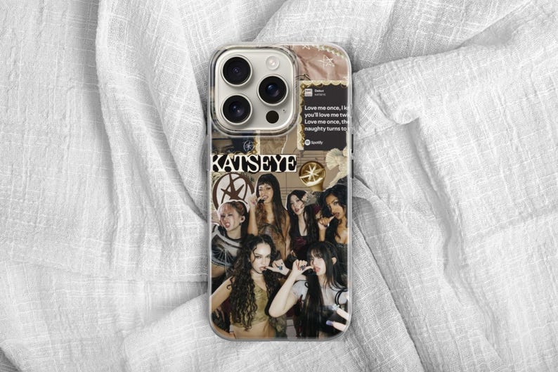Katseye K-pop Girl Group Phone Case, Fan Gift Cover for iPhone 17 Pro ...