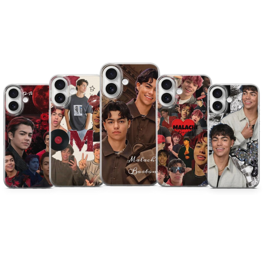Malachi Barton Phone Case Actor Cover for iPhone 17pro, 16, 15, 14, 13 ...