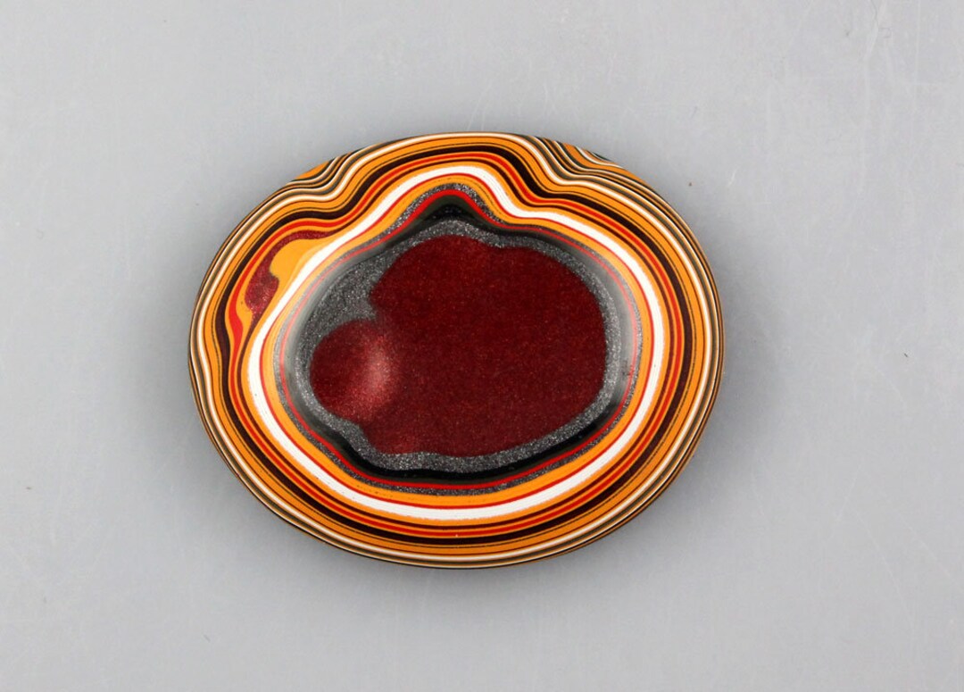 Rare Colourway Autumn Fall Jeep Fordite Hand Cut in the UK - Etsy