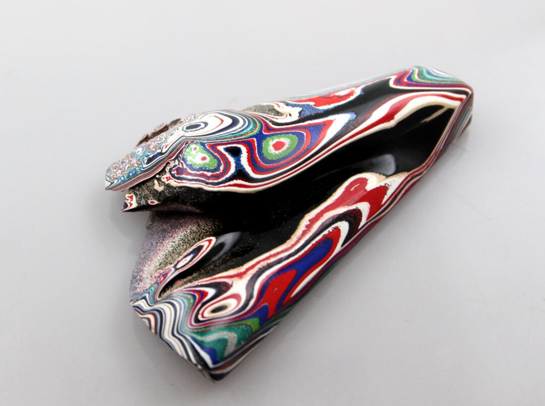 Huge Sculpted Hand Cut Kenworth Fordite Piece Hand Cut in the UK - Etsy
