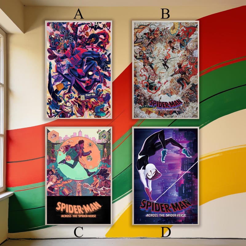 Across the Spiderverse Posters - Etsy