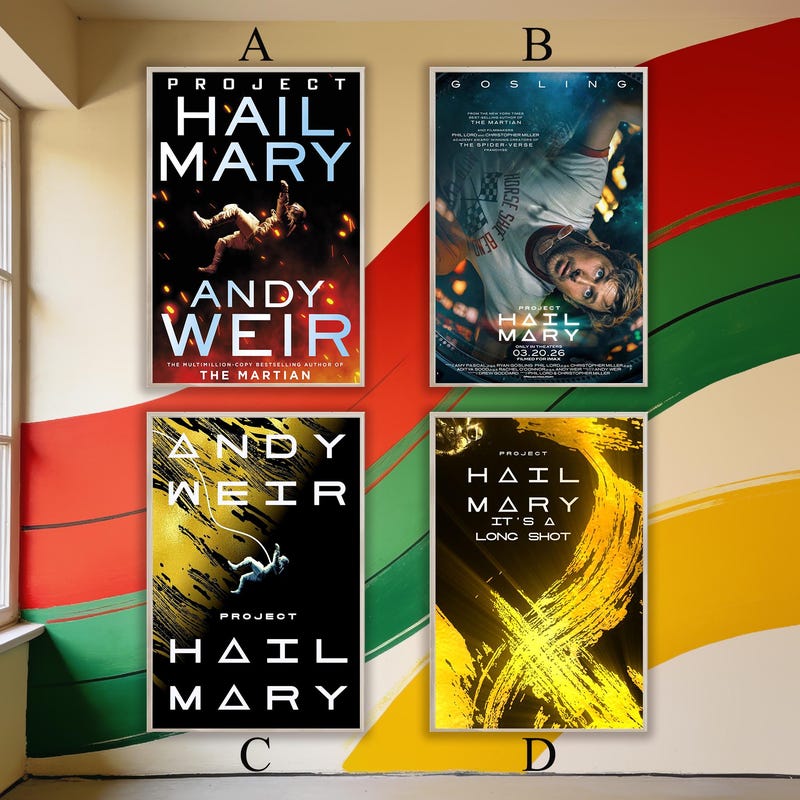 Project Hail Mary Poster Etsy