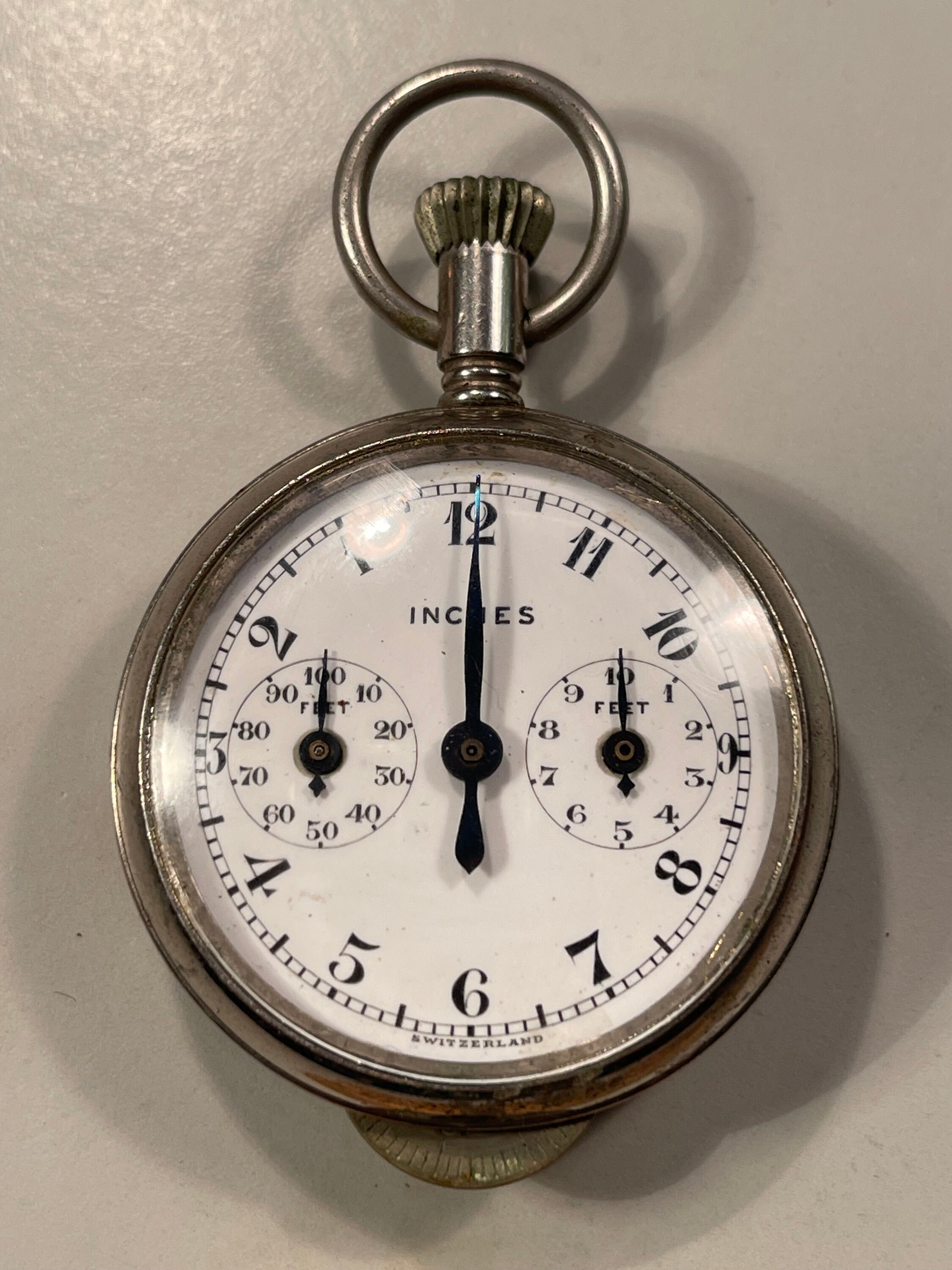 Vintage Swiss Map Mileage Gauge - Etsy
