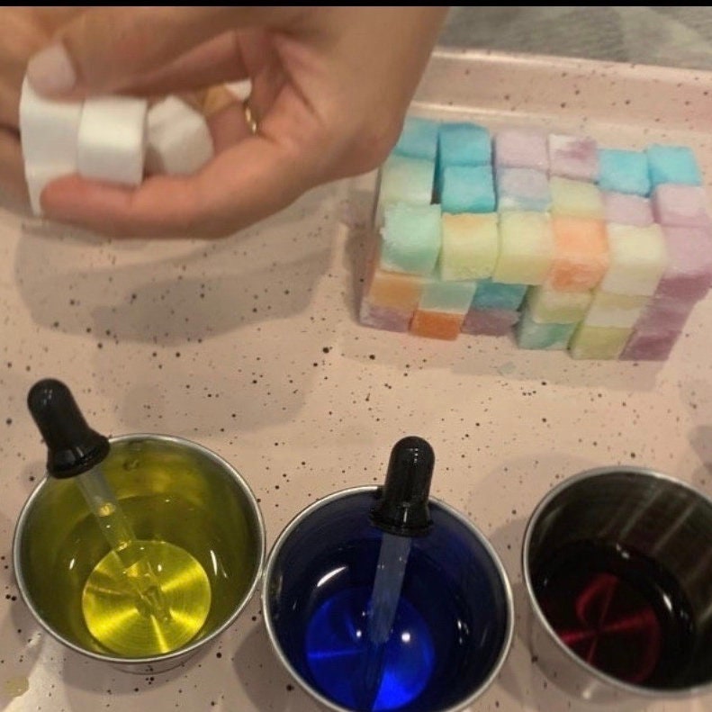 STEM Colored Sugar Cube Activity - Etsy