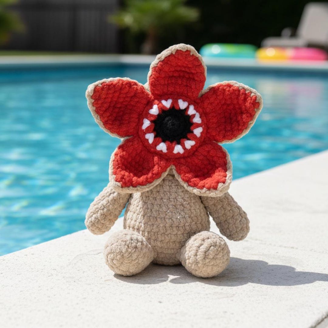 Stranger Things Demogorgon Crochet Pattern PDF | Amigurumi Monster ...