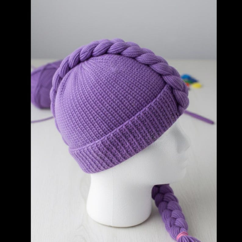Rumi Braid Hat Crochet Pattern, Knit-look Beanie (PDF Pattern) - Etsy