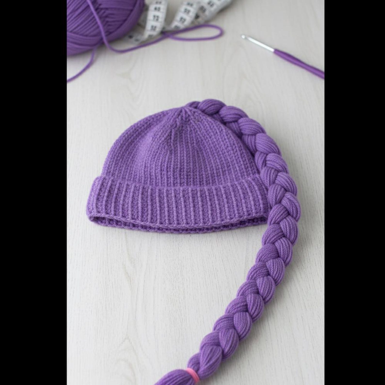 Rumi Braid Hat Crochet Pattern, Knit-look Beanie (PDF Pattern) - Etsy