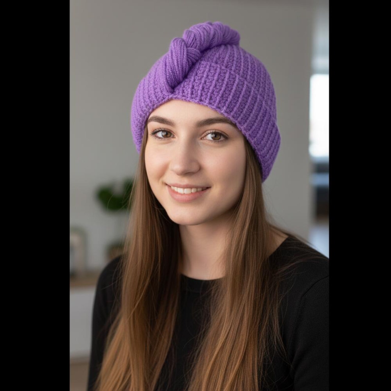 Rumi Braid Hat Crochet Pattern, Knit-look Beanie (PDF Pattern) - Etsy
