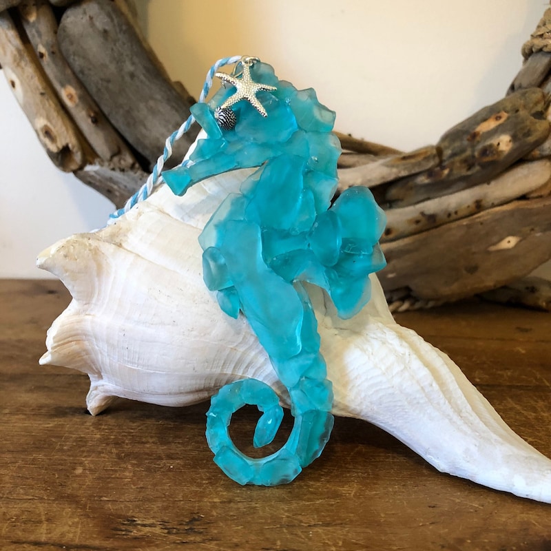 Seahorse Ornament - Etsy