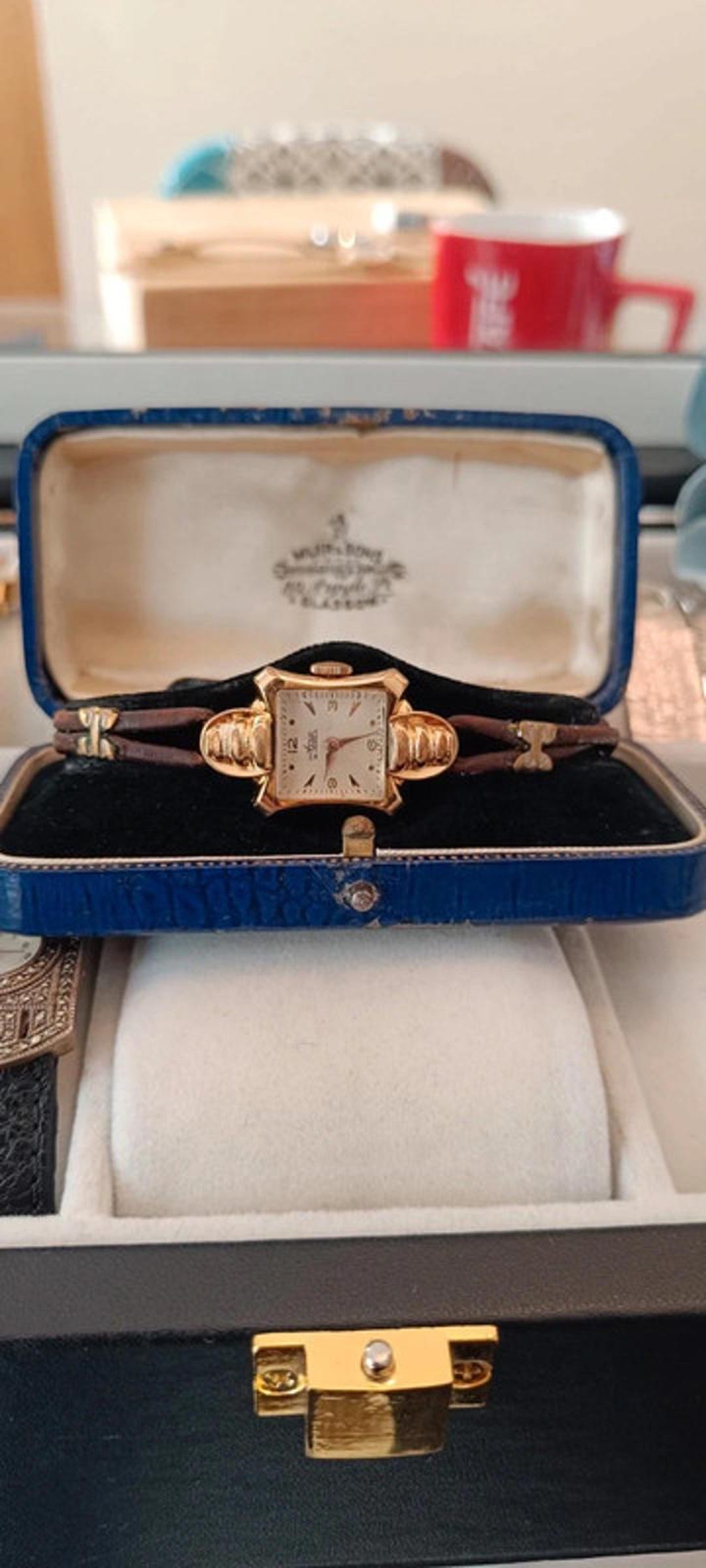Art Deco Gold Tone Ladies Avia Watch, Working - Etsy