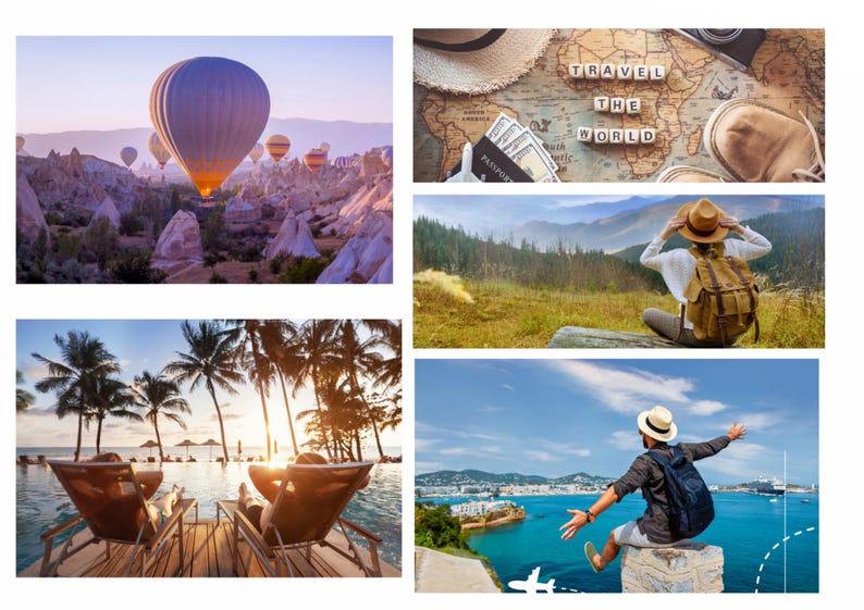 Kit de tableau Vision Inspiration Real-Life - Collage photographique ...
