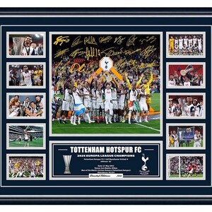 Tottenham Hotspur FC 2025 Europa League Champions Framed Memorabilia ...