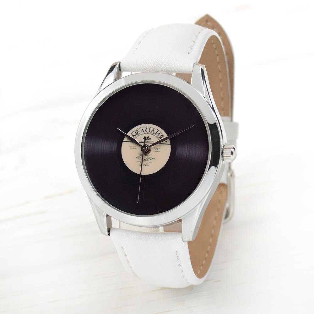 Retro Vinyl LP Watch Men's Watch Gift for Music Lover - Etsy UK