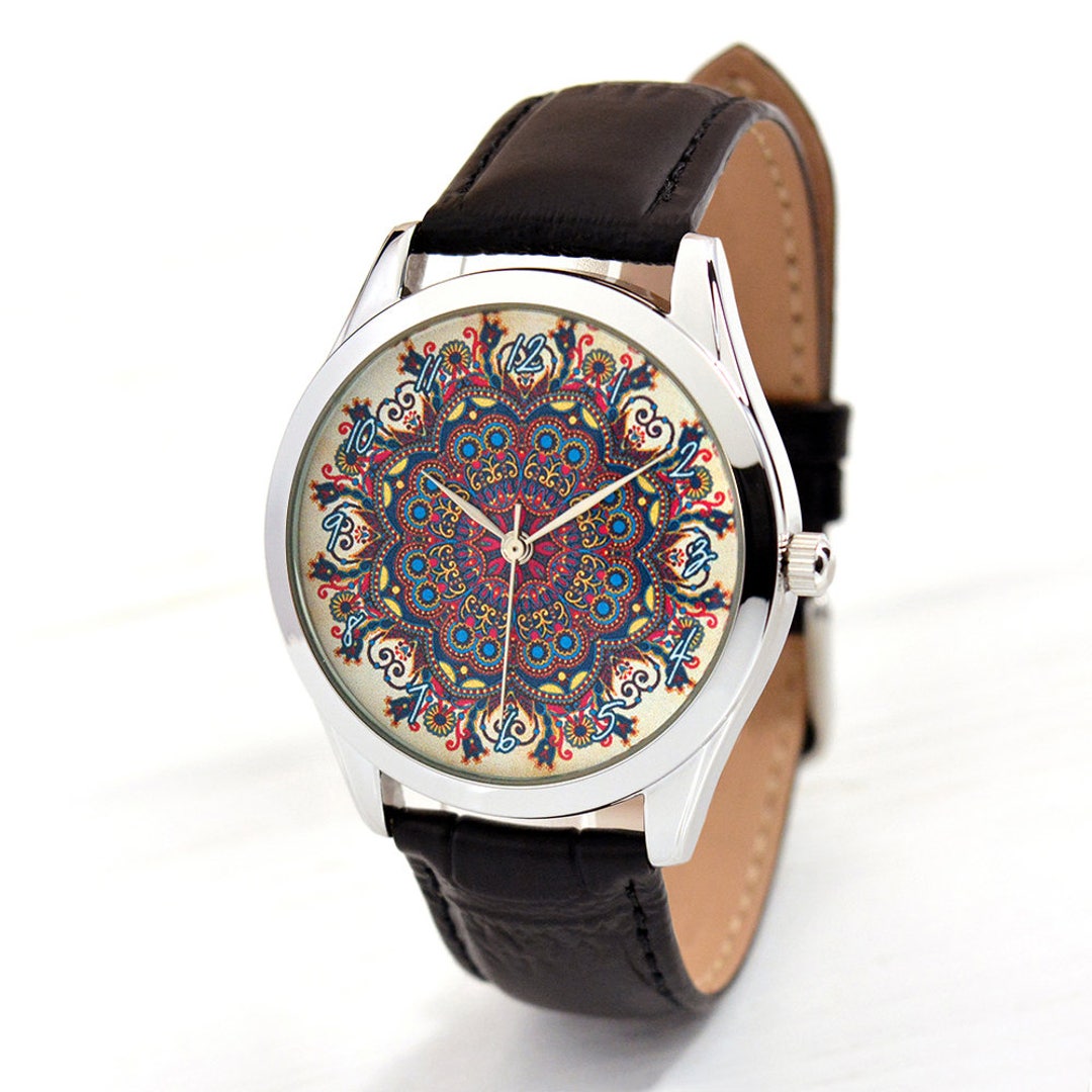 Women's Watch With Flower Pattern Boho Style Watches for - Etsy