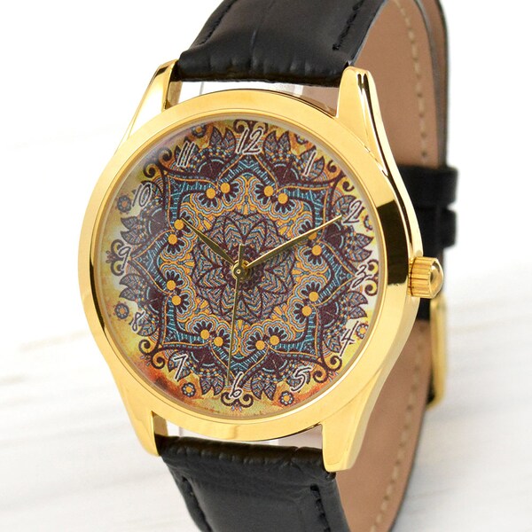 Boho Leather Watch - Etsy