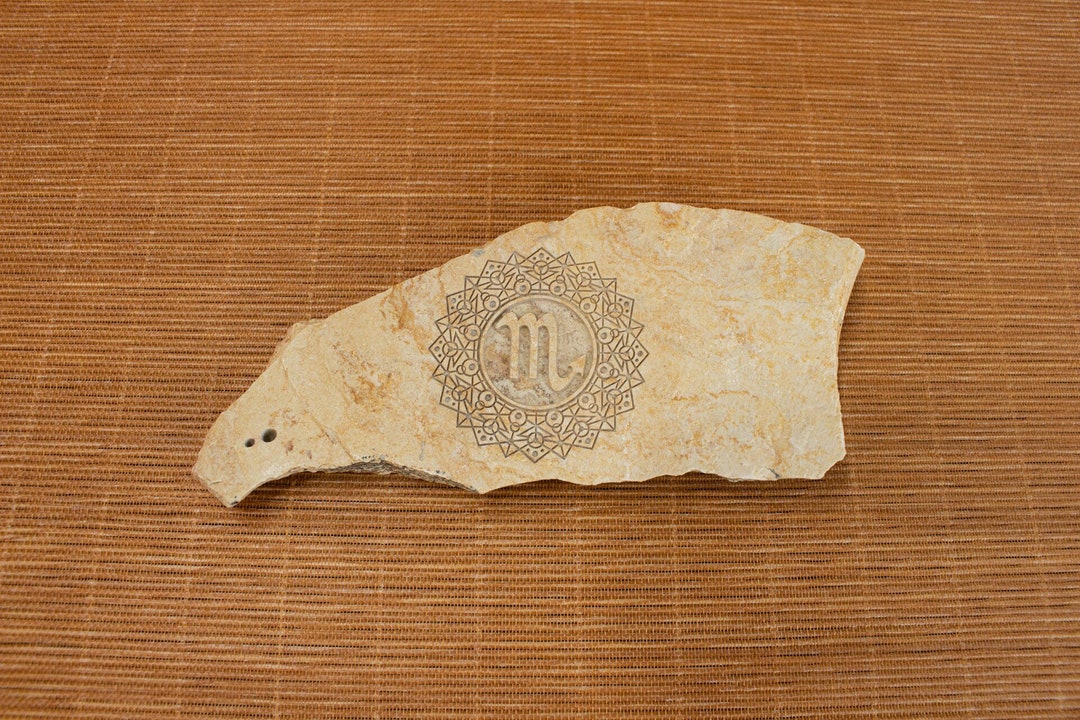 Scorpio Sign Incense Holder Stone Incense Burner Zodiac Symbol ...