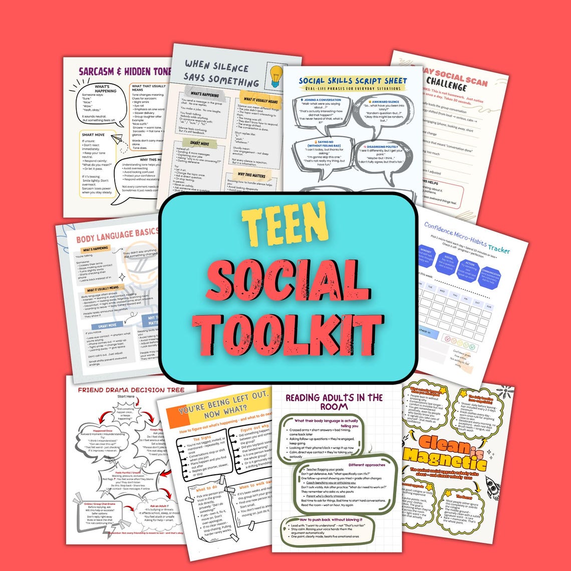 Teen Social Toolkit | Read the Room, Group Dynamics, Texting and Tone ...
